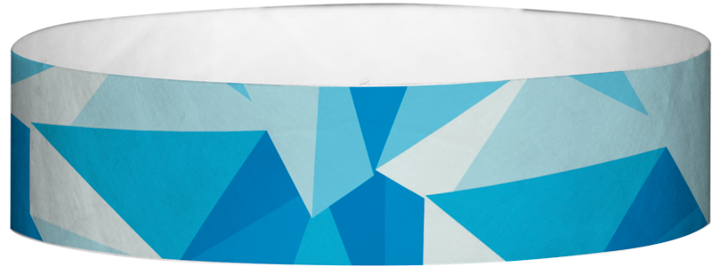 Tyvek® 3/4 inch Mosaic pattern wristbands – Wristband Giant Canada